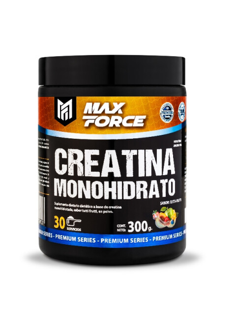 MAX FORCE CREATINA 300 GRS TUTTI-FRUTI | V y J Suplementos